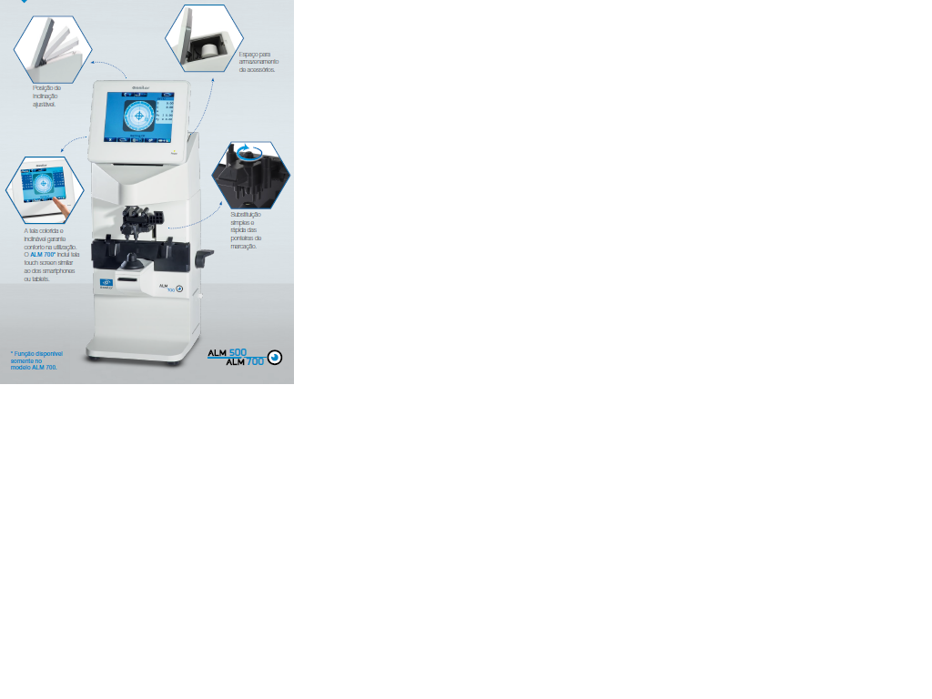 Lensômetro Digital ALM 500 Essilor | OftalmoTrade